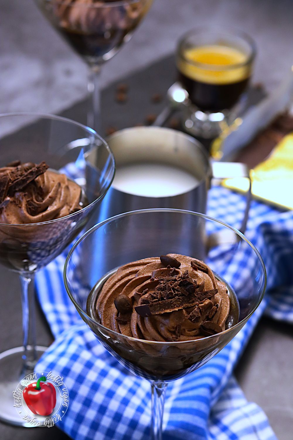 Schnelle Mokkacreme - Dein italienisches Dessert - aber pflanzlich.