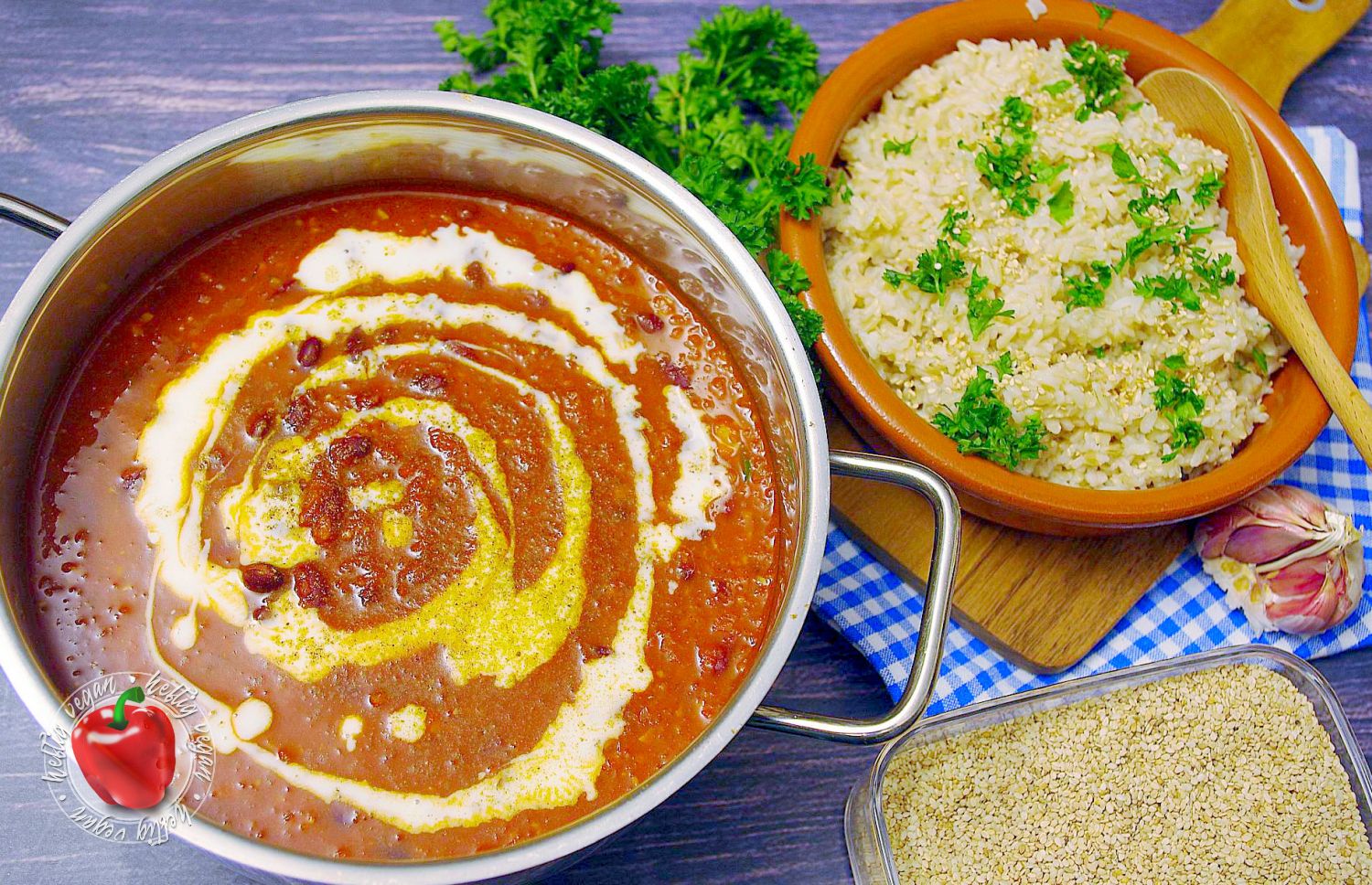 Rajma Dhal - Indisches Bohnen Dal